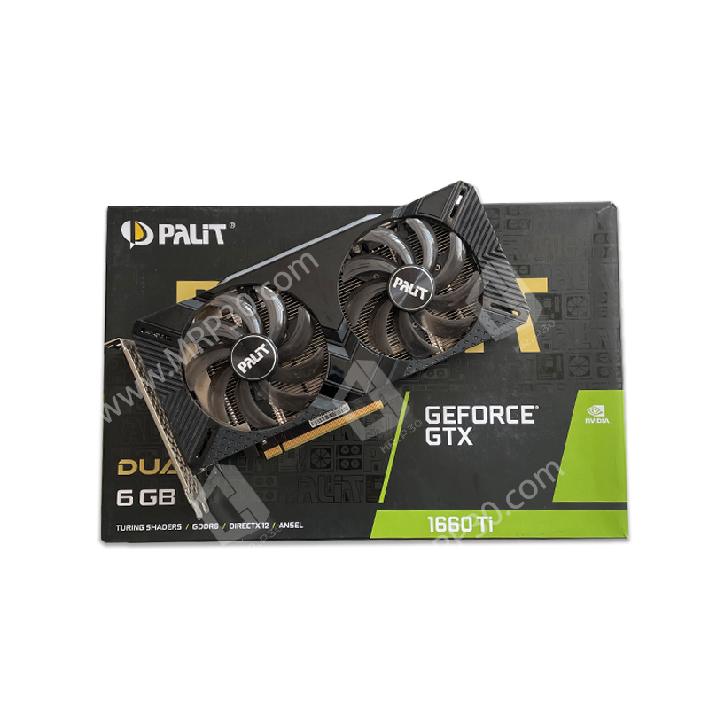 کارت گرافیک پلیت Palit GTX 1660 Ti Dual 6G GDDR6 قیمت و خرید
