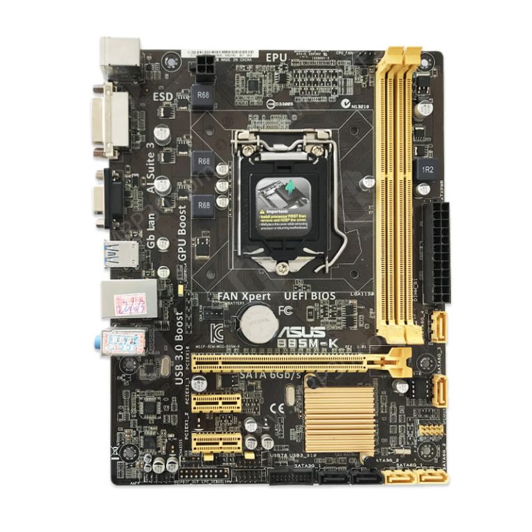 مادربرد ایسوس ASUS B85M-K قیمت و خرید از مستر پی سی