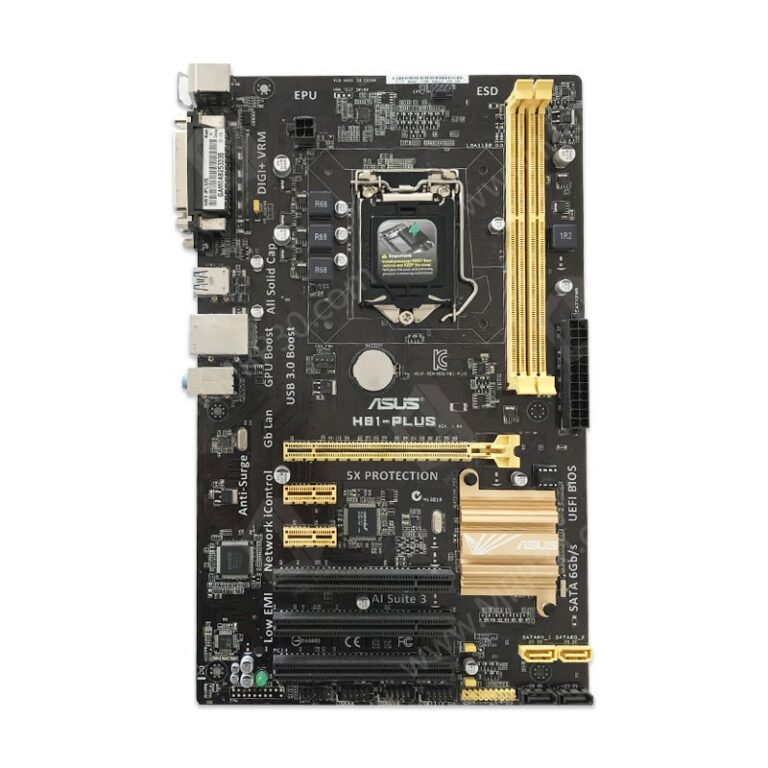 مادربرد h81 plus استوک ایسوس خرید و قیمت از مستر پی سی