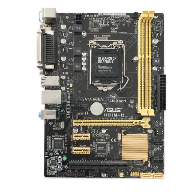 قیمت مادربرد h81 mc ایسوس استوک خرید از مستر پی سی